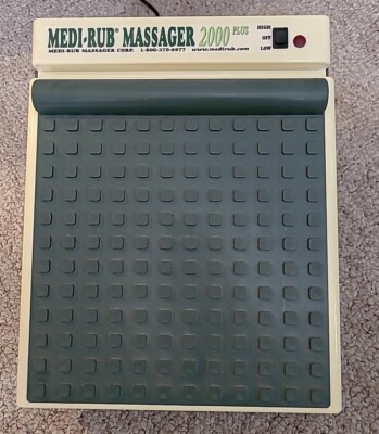 MEDI RUB 2000 PLUS. 2 Speed Foot Massager Works Excellent Condition | eBay
