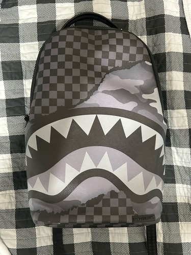 Sprayground 3AM Riptide Limited Edition Black Gray Normal Size School ...