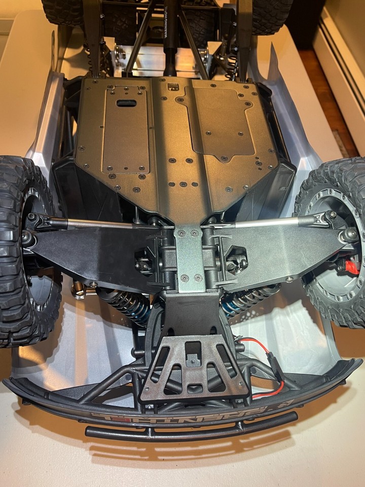 Losi Super Baja Rey SBR 2.0 Custom HD Chassis Brace Steel Bump Stop 1/6 ...
