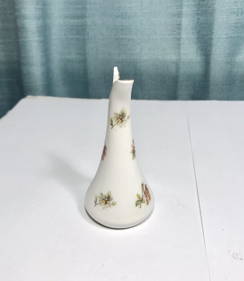 Vintage Limoges France Floral Design Gold Trim Miniature Porcelain ...
