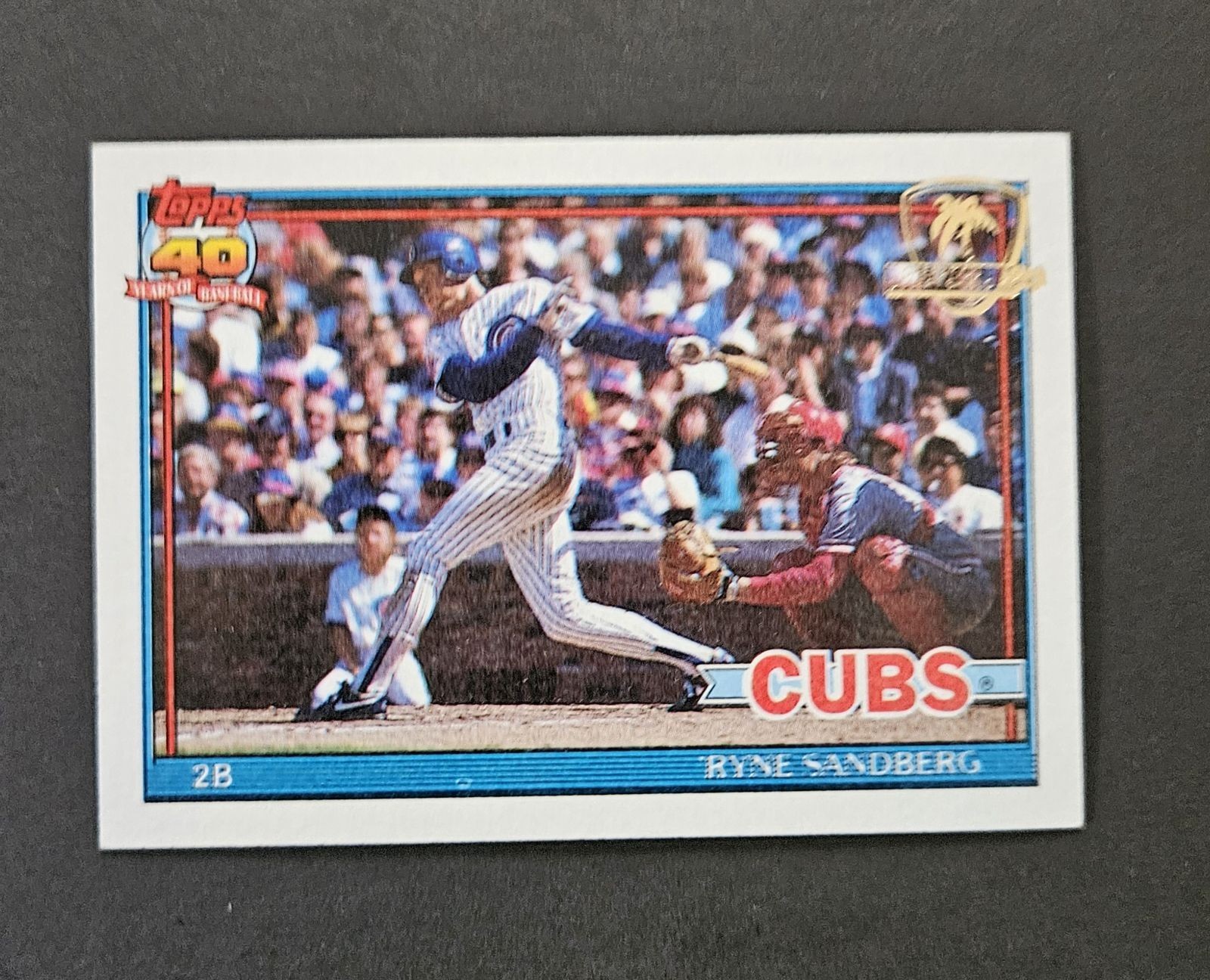 1991 Topps Desert Shield #740 Ryne Sandberg Cubs ds409 | eBay