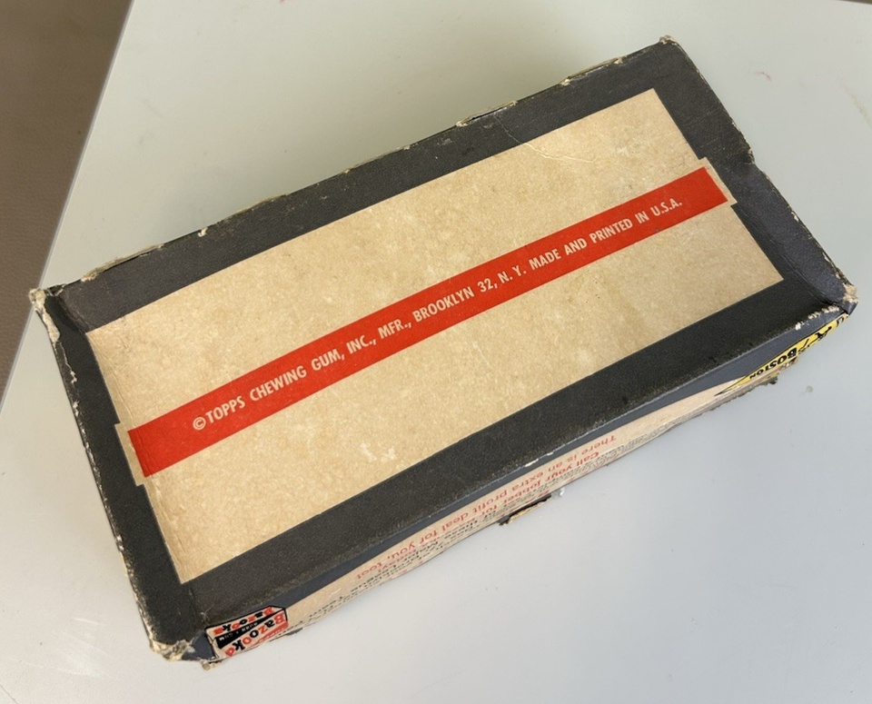 1959 TOPPS BASEBALL EMPTY DISPLAY BOX | eBay