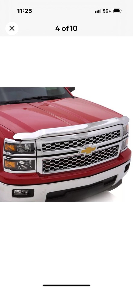 Auto Ventshade AVS Auto Ventshade (AVS) 680045 Chrome Hood Shield | eBay