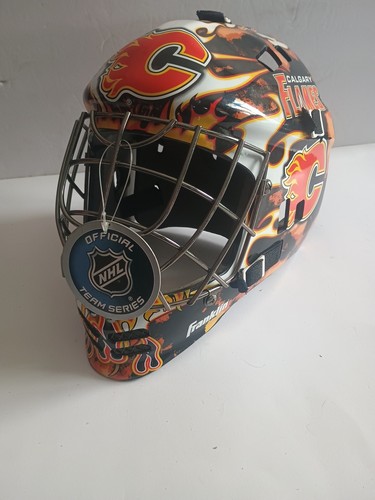 FRANKLIN Calgary Flames GFM 100- NHL Team Goalie Mask | eBay