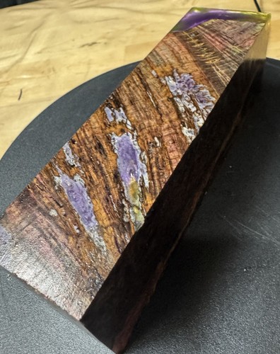 66 STABILIZED HYBRID MAPLE BURL,KNIFE SCALE,TOOL HANDLE,WOOD CARVING | eBay