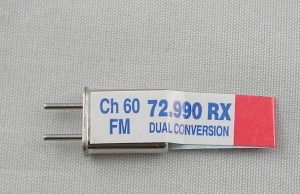 Futaba 72Mhz FM Dual Conversion Receiver Crystal Channel 60 PDV9720060 ...