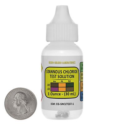 Stannous Chloride Test Solution [SnCl + HCl + H2O] 1 Oz in a Dropper ...