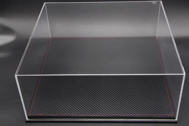 1:18Dual Parking Car Model Display Box Acrylic Integrated Dust Cover ...
