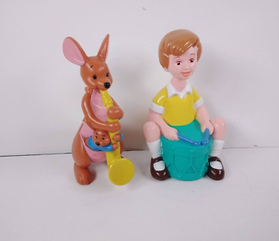 Disney Winnie The Pooh Figures: Kanga Roo w Saxophone, Christopher ...