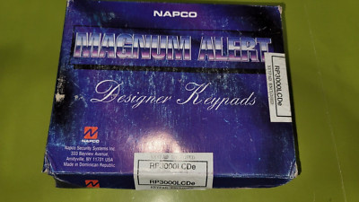 NAPCO RP3000LCDe Magnum Alert Designer Keypad for Magnum Alert 3000 ...