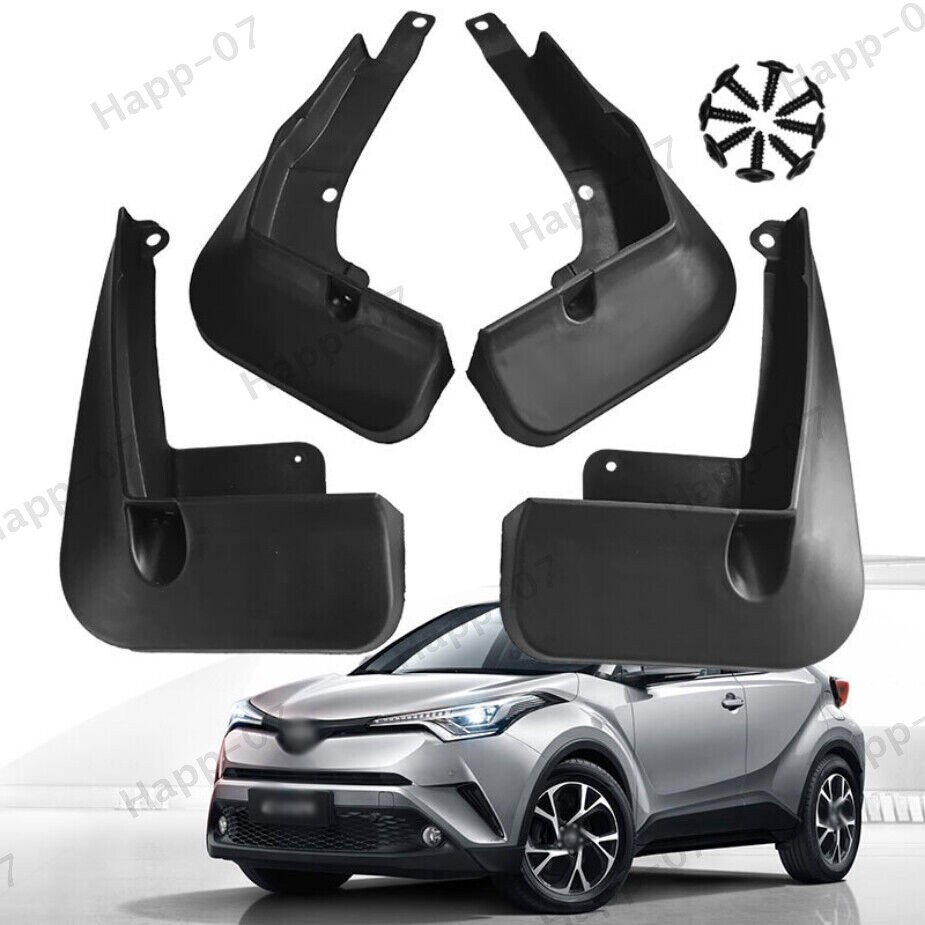 Car Mud Flaps Splash Guard Fender Mudguard For Toyota C-HR CHR 2017 ...