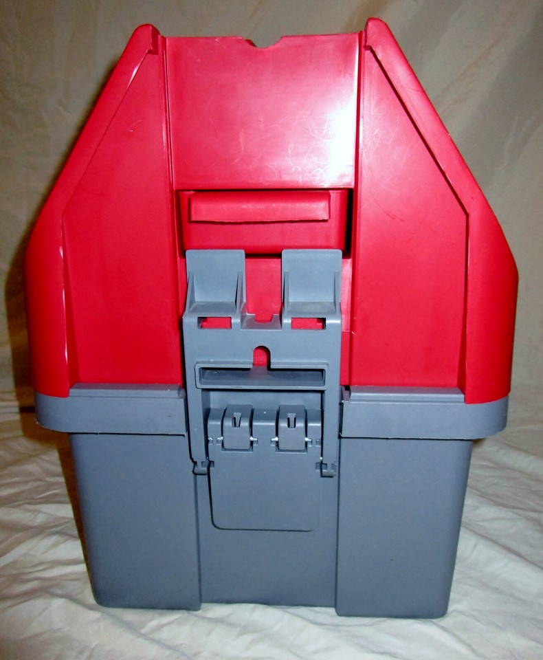 Vintage Craftsman Tool Box Plastic Compact Carryall Tote Organizer ...