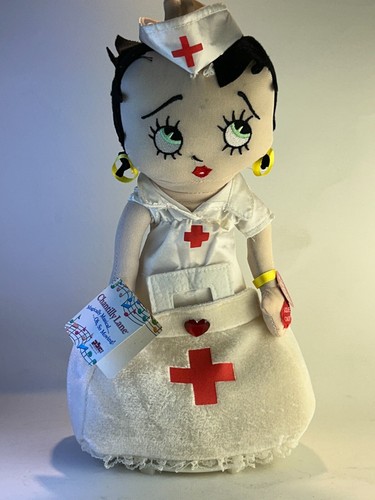 Nurse Betty Boop Chantilly Lane Musical Animated Plush Singing Spinning ...