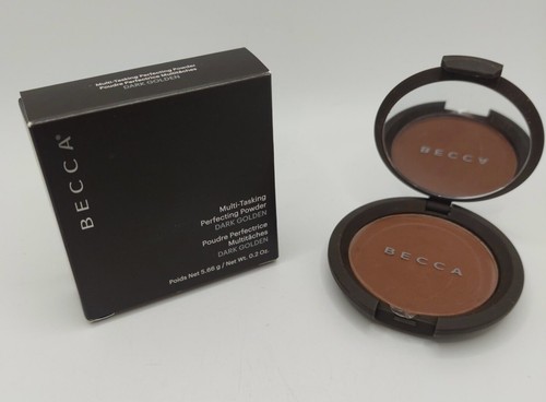 Becca Multi Tasking Perfecting Powder DARK GOLDEN .2 oz New in Box | eBay