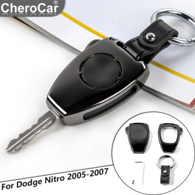 for 2005-2007 Jeep Liberty/Dodge Nitro Key Fob Cover Case Decor Shell ...