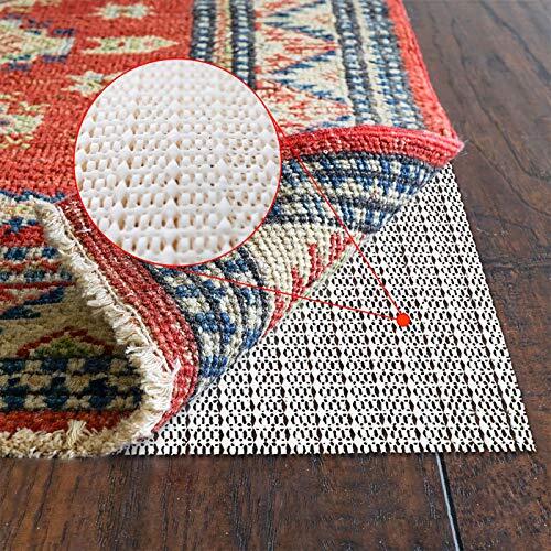 Non-Slip Rug Pad Extra Strong Grip Rug Gripper for Any Hard Surface ...