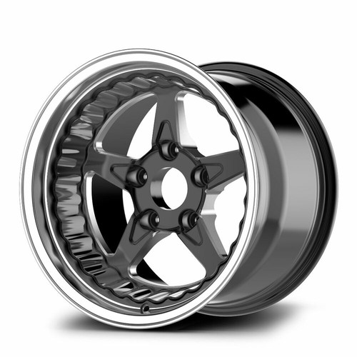 15" Ctm Dragstar Black Milled Wheels For Valiant AP5 AP6 VC 15x5.5/7/8 ...