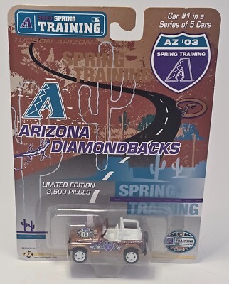 2003 ARIZONA DIAMONDBACKS JEEP WRANGLER 1/64 COLLECTIBLE PROMOTIONAL ...