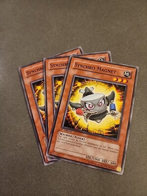 Yugioh - 3X Synchro Magnet - Common - 1st Edition - TSHD-EN011 - Near Mint | eBay