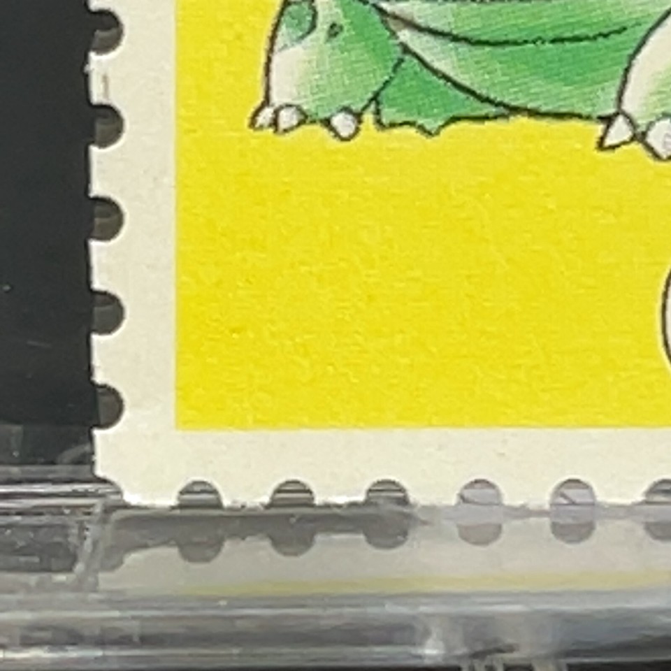 Bulbasaur Pokemon Stamp Mini Cards Novelty TCG 1998 Shogakukan Nintendo ...