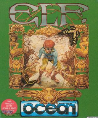 Elf PC CD classic platformer adventure spells attack arcade game! Ocean ...