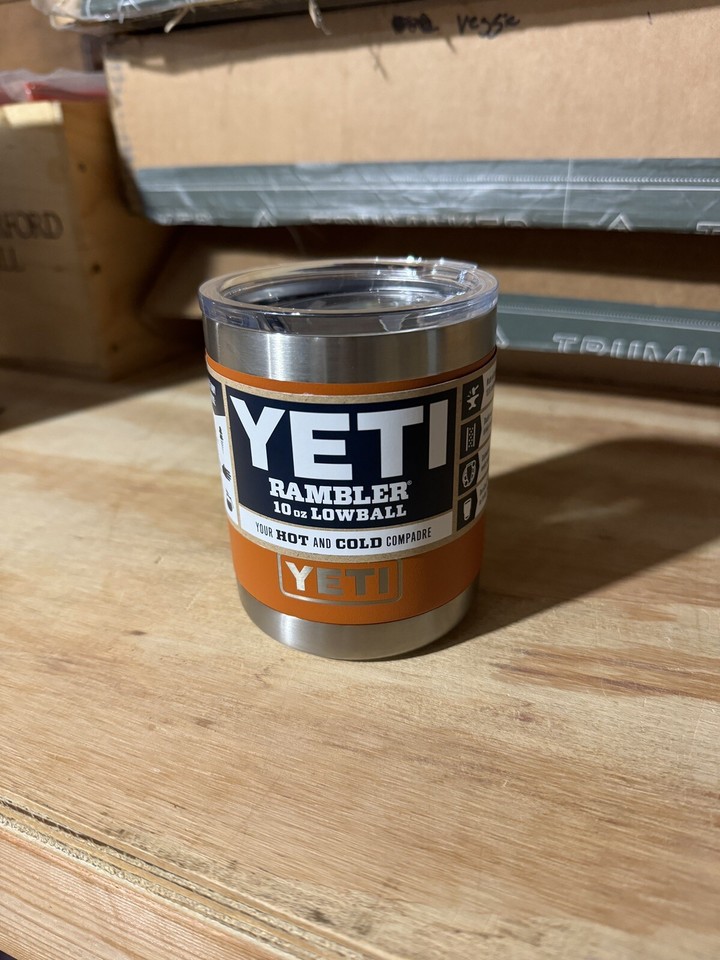 Yeti Rambler 10 oz Lowball - Clay (retired Color) | eBay
