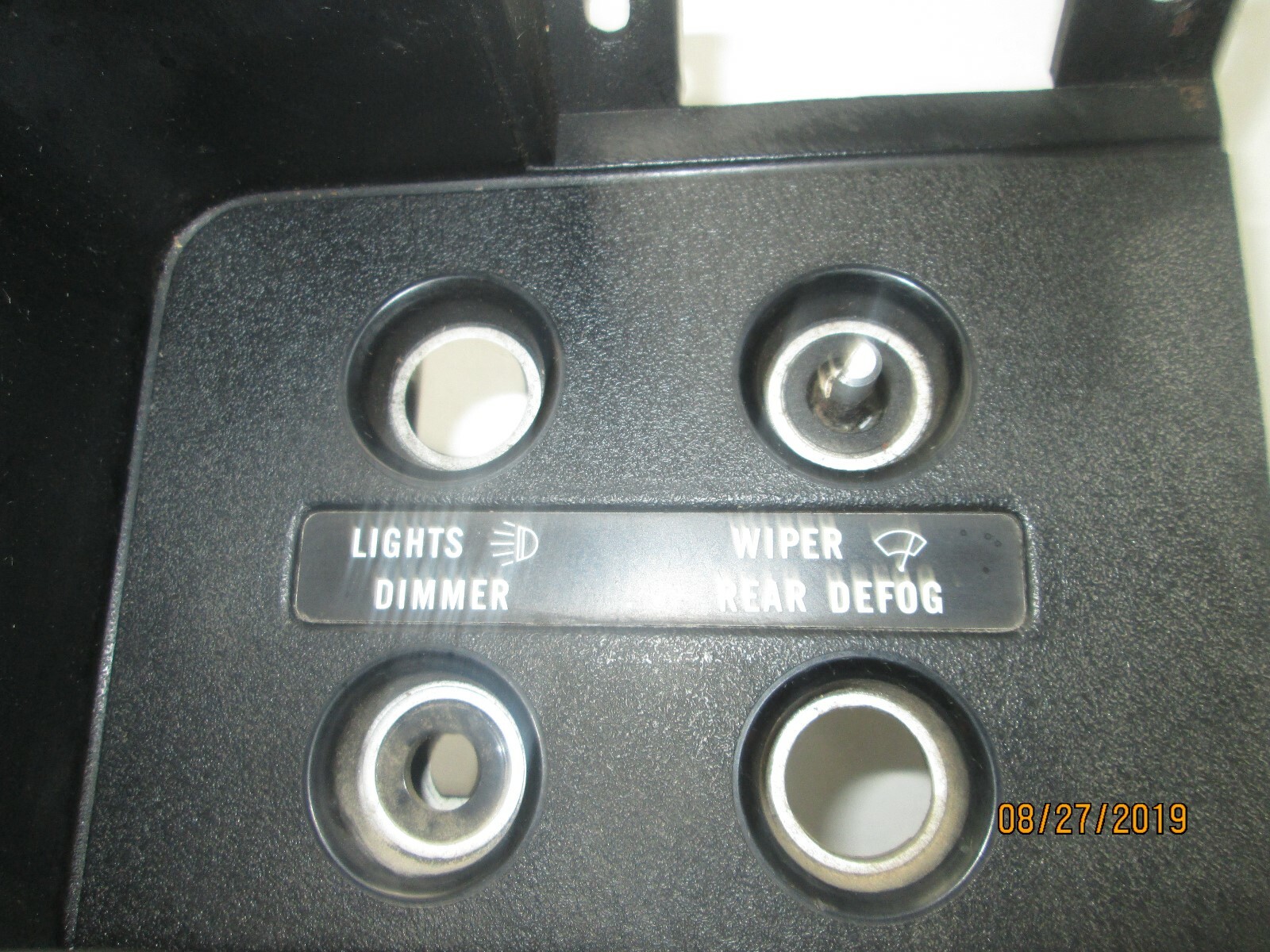 1970 1971 1972 1974 PLYMOUTH BARRACUDA DODGE CHALLENGER SWITCH DASH ...