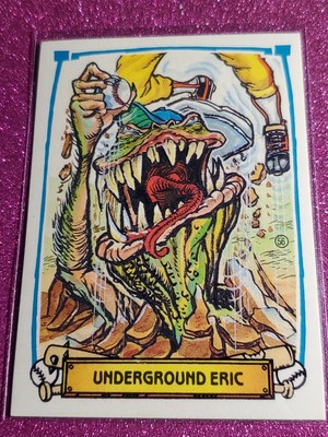 1988 Leaf Baseball's Greatest Grossouts #56 Underground Eric | eBay
