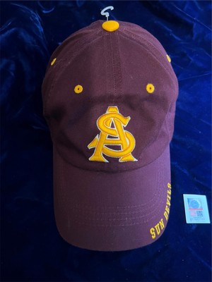 NWT All Cotton ASU Sun Devils Ball Cap | eBay