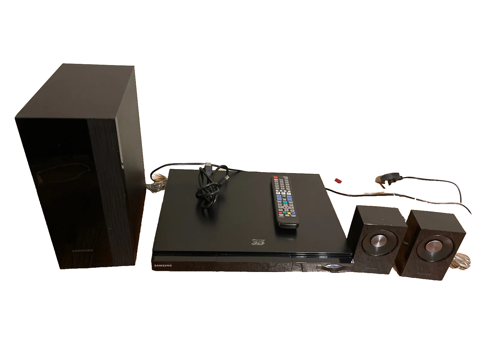 Samsung HT-D5000 3D Blu Ray Disc 2.1ch Home Theater System 500W Output ...