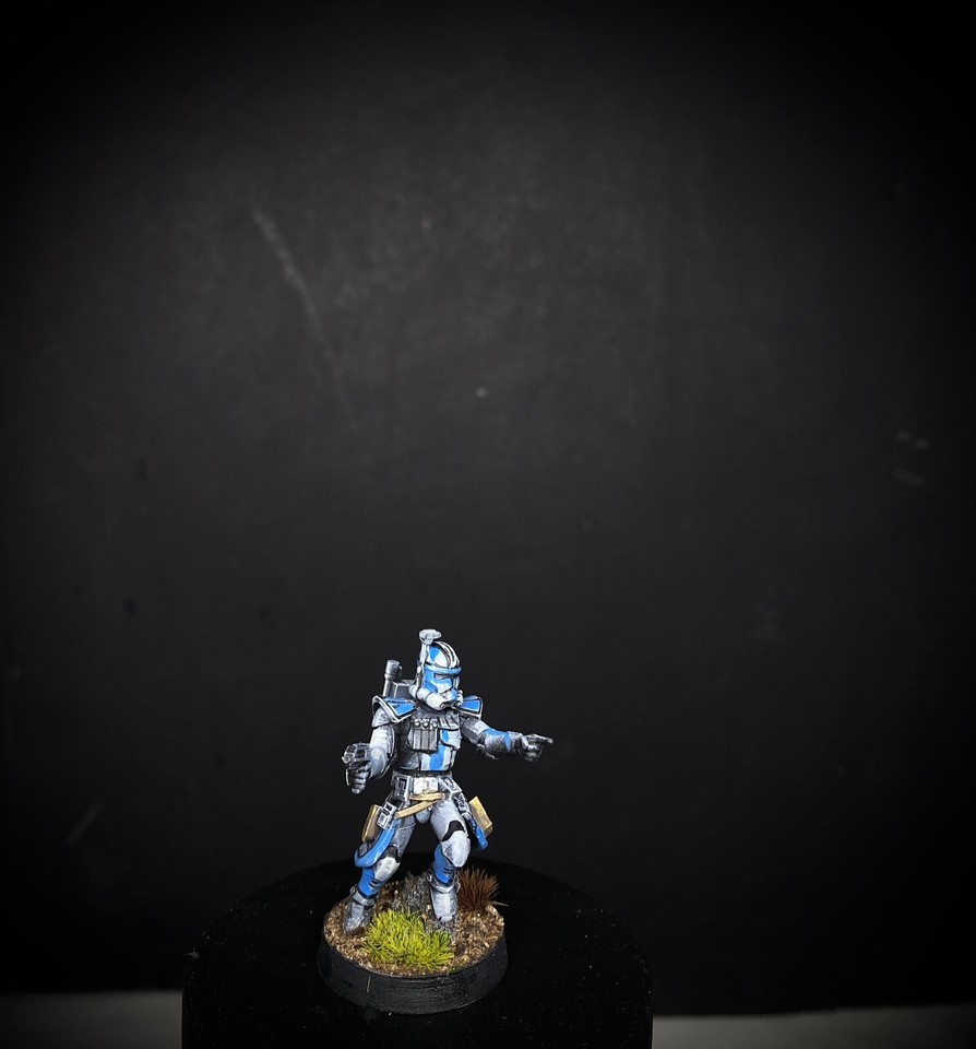 Star Wars Arc Trooper Squad Legion Miniatures 32mm Handpainted (Blue ...