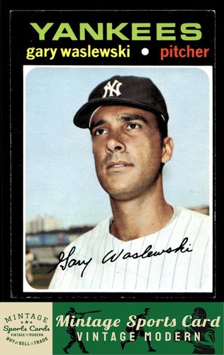1971 Topps - Gary Waslewski - #277 New York Yankees | eBay