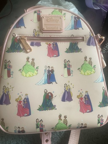 Disney Loungefly Princess Mothers & Daughteres Mini Backpack w/Coin ...