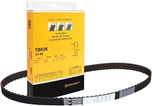 Continental CRP TB036 Engine Timing Belt 89-92' GEO/Toyota 1.6L, 75' Honda Civic | eBay