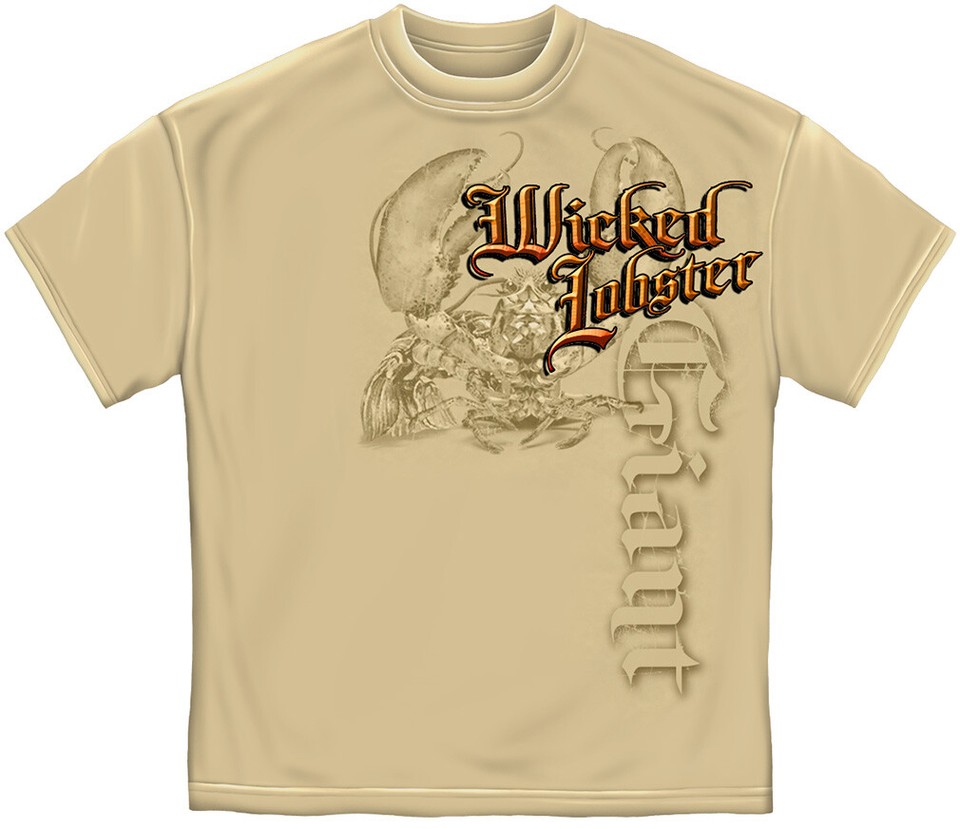 Wicked Fish WF114 T-Shirt - PreShrunk Cotton - 6 Sizes | eBay