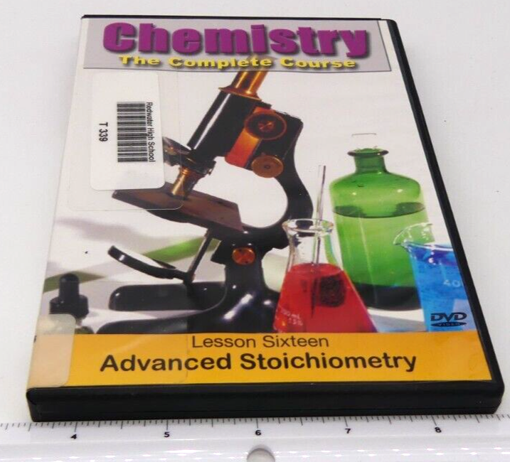 Chemistry: The Complete Course - Lesson 16: Advanced Stoichiometry (DVD ...