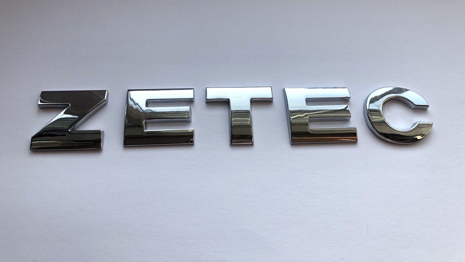 Chrome QUALITY 3D Self-adhesive Car Letters badge emblem sticker ...