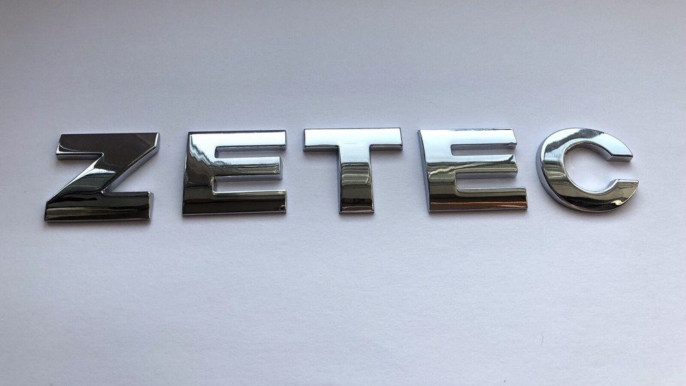 Chrome QUALITY 3D Self-adhesive Car Letters badge emblem sticker ...