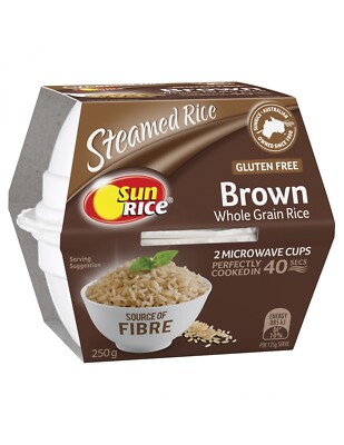 Sunrice Quick Cup Brown 250g 9310140005270| eBay