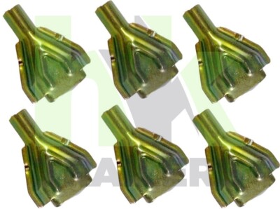 6 x Knott Half Shells, Brake Cable Trumpet, Shroud, Back Plate Cover ...