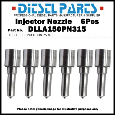 6Pcs Diesel Injector Nozzle NP-DLLA150PN315 for Caterpillar 320C 320D ...