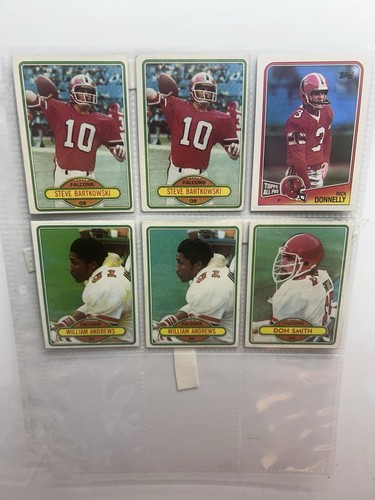 Atlanta Falcons Football Lot 1980 Topps (6) | eBay