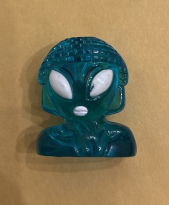 Crazy Bones Duba Duba Rare Green Translucent Stamped #16 Collectible ...