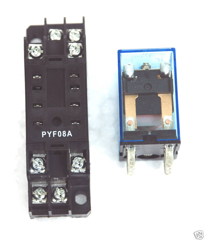 18x Shinohawa Relay Socket PYF-08A PYF08A 8P Terminal For OMRON MY2 ...