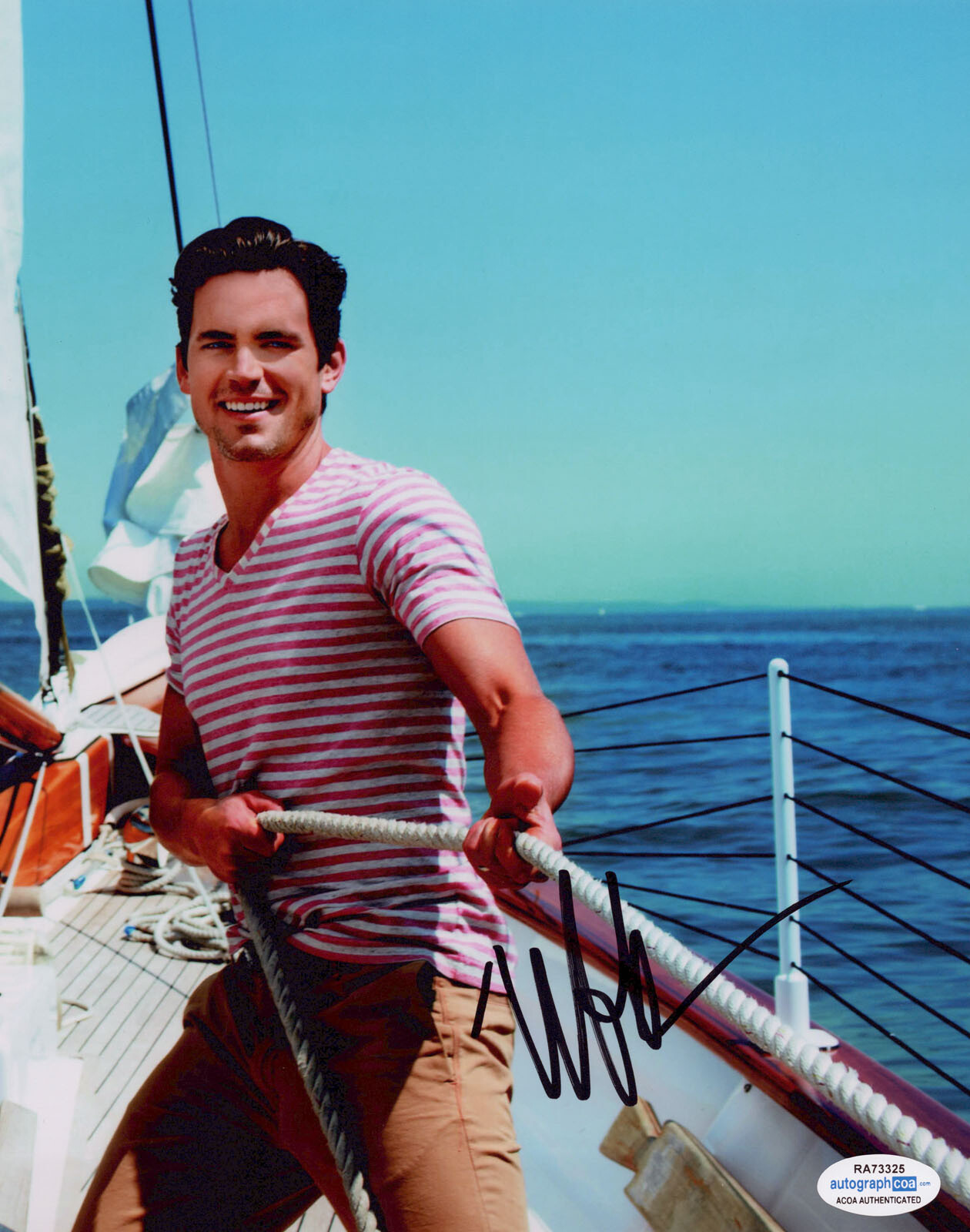 Matt Bomer signed Autographed 8x10 Photo c PROOF Hot SEXY Fellow ...