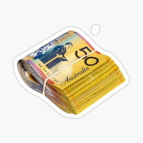 FIFTY DOLLAR STACK Sticker / Decal - aussie, bogan, Meme Cute Funny 4x4 ...