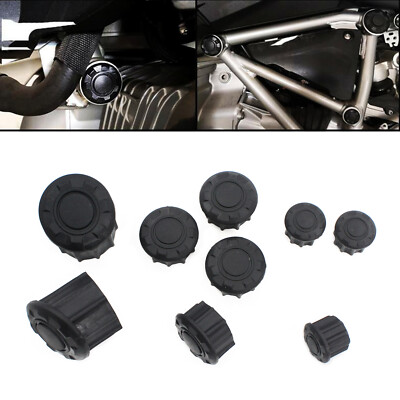 9 PCS Frame Cap Hole Cover Plug For BMW R1200GS LC 2014-18 ADV/R1250GS ...