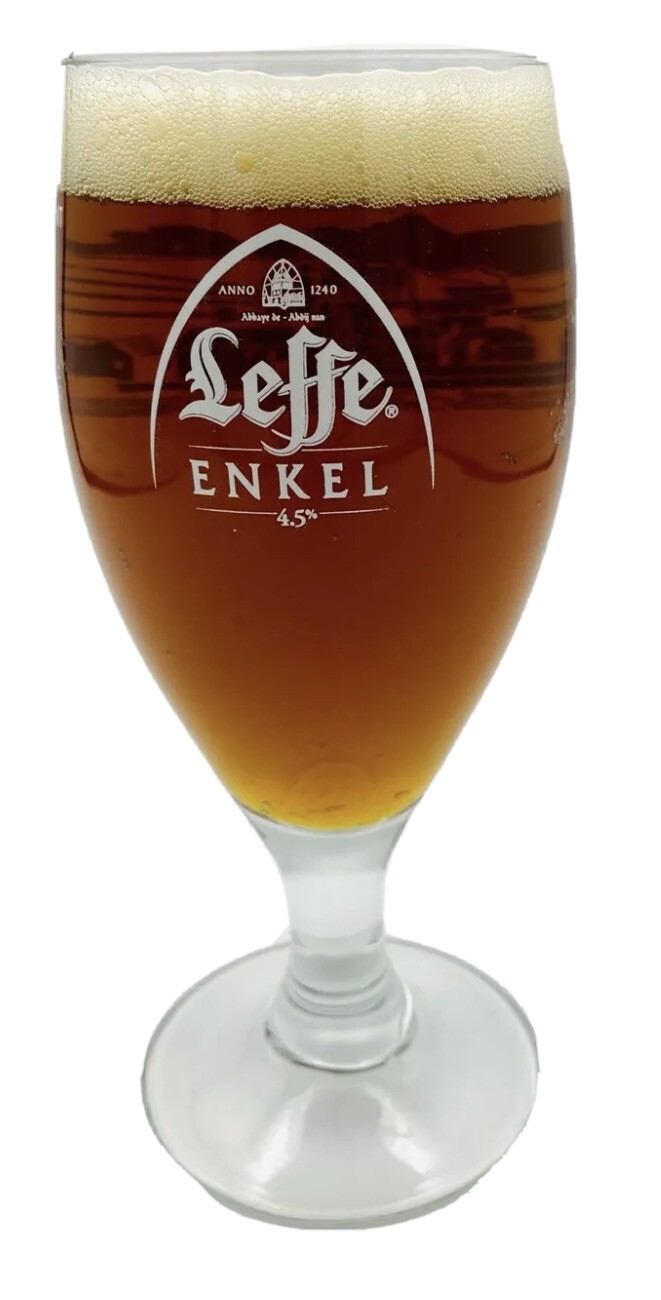 3 X Leffe Enkel Beer 20oz Pint Glases Brand New Perfect Draft Bar Gift ...