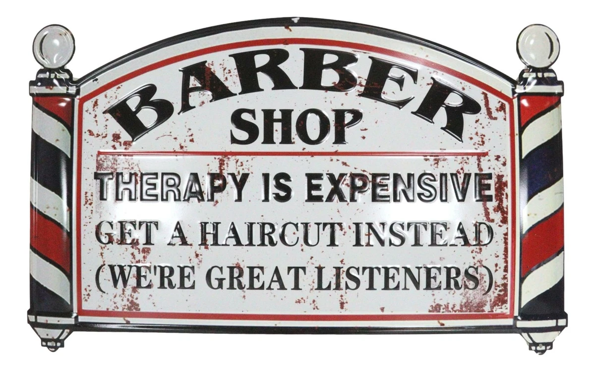 Vintage Barber Shop Sign