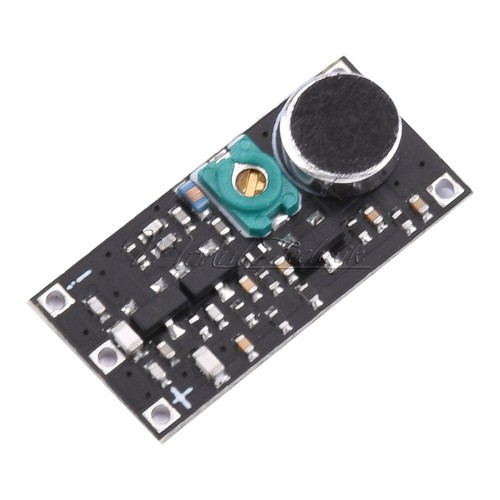 Mini FM Wireless Microphone Transmitter Module Single Channel Board 3 ...